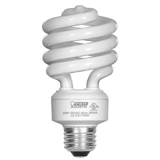 Feit Electric ESL23TM/D/4 23 Watt Daylight Mini Twist Light Bulb 4 ...