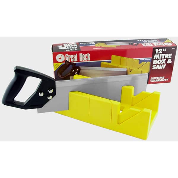 Great Neck BSB14 Miter Box With Miter Saw - Bed Bath & Beyond - 11635743
