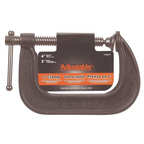 Adjustable Clamp 1440-C 4" Adjustable C Clamps - Overstock - 11637771
