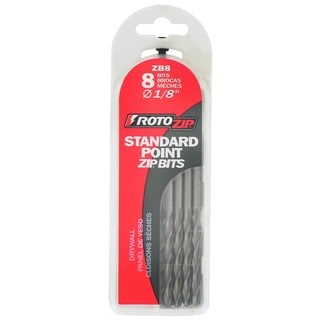 Rotozip ZB8 8-count 1/8" Standard Point Zip Bits - Bed Bath & Beyond ...