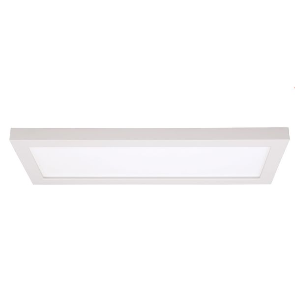 24 watt; 18 x 7-inch Flush Mount LED Fixture; 3000K; 90 CRI; Rectangle ...
