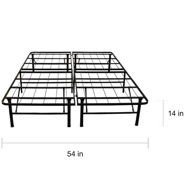 PostureLoft Hercules Platform 14-inch Heavy Duty Full-size Metal Bed ...