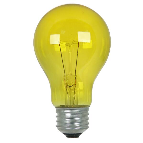 Feit Electric 25A/TY 25 Watt Yellow Party Light Bulb - Bed Bath ...