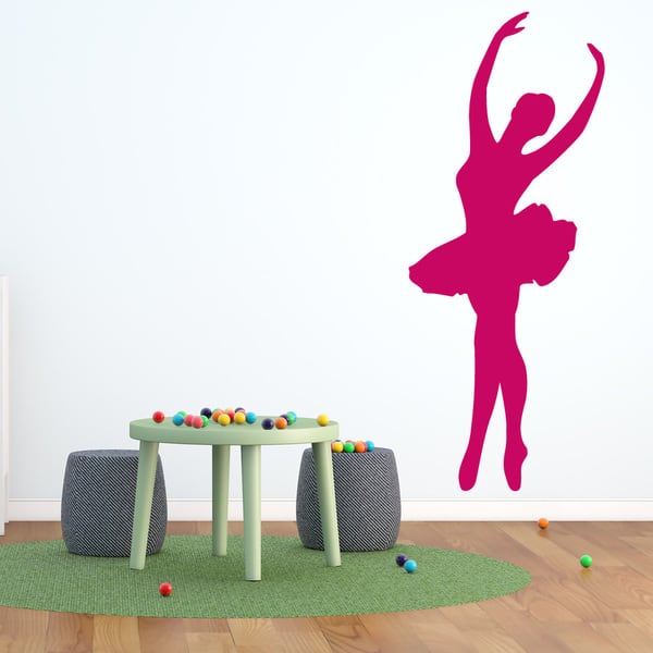 Ballet Vinyl Mural Wall Decal - Bed Bath & Beyond - 11643794