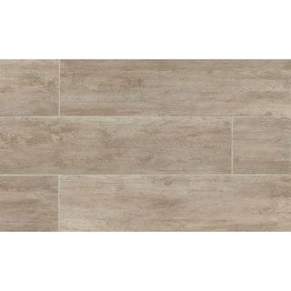 River Wood Oak Look Porcelain Tile (8-inch x 24-inch) - Bed Bath ...