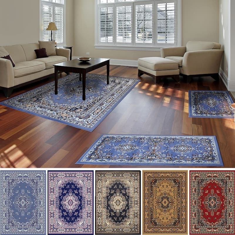 Home Dynamix Ariana Collection Traditional 3-Piece Area Rug (4'11"x6'11 ...