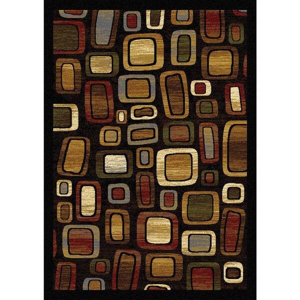 Home Dynamix Royalty Collection Traditional Black-Multi Area Rug (19.6 ...