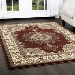 Home Dynamix Triumph Collection Traditional Area Rug (3'9"X5'2") - Bed ...