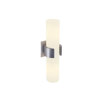 SLV Lighting Dena 2 Wall Lamp - Silver - Overstock - 11655335