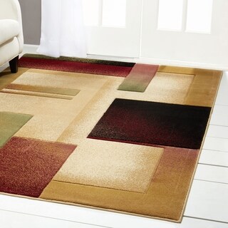 Home Dynamix Evolution Collection Cream Polypropylene Machine Made Area ...