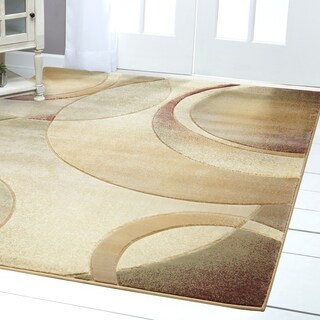 Home Dynamix Evolution Collection Cream Polypropylene Machine Made Area ...