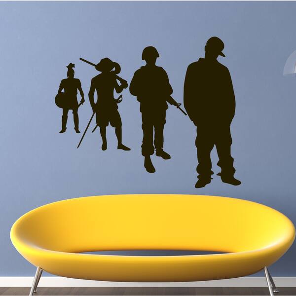 Evolution of Man Wall Art Sticker Decal - Bed Bath & Beyond - 11673508