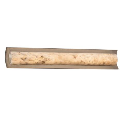 Justice Design Alabaster Rocks Lineate 22-inch Dark Bronze ADA Wall ...