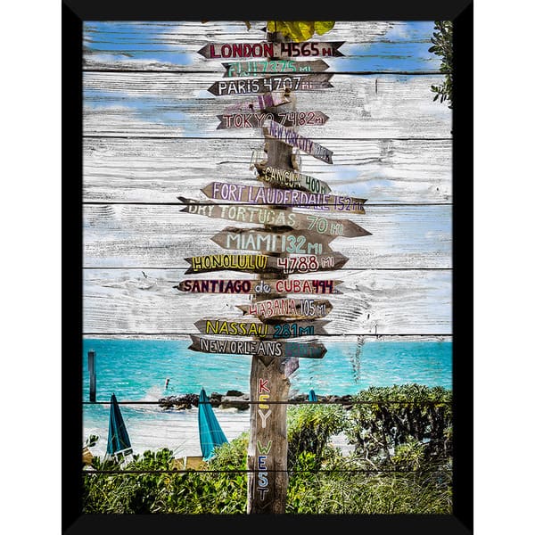 Key West Signs Giclee Wood Wall Decor - Bed Bath & Beyond - 11692635