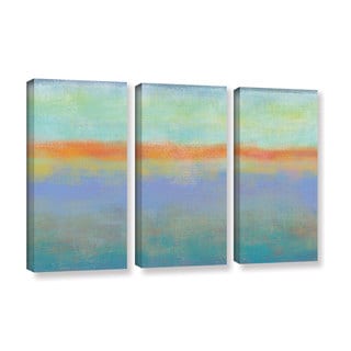 Jan Weiss's 'Outer Limits 1' Gallery 3 Piece Gallery Wrapped Canvas Set ...