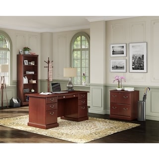 Bush Furniture Bennington Desk with Storage - Bed Bath & Beyond - 11704531