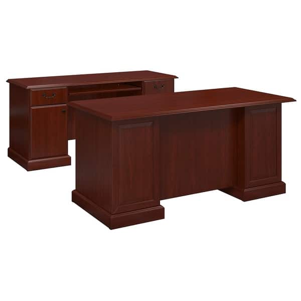 Bennington Desk with Credenza by Bush Furniture - Bed Bath & Beyond ...