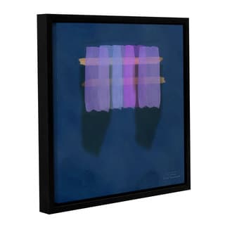 Joost Hogervorst 'Abstract Soft Blocks 01 I' Gallery Wrapped Floater ...