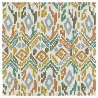Seaside Multi Ikat Indoor/Outdoor Rug - 7'9" x 7'9" - Bed Bath & Beyond ...