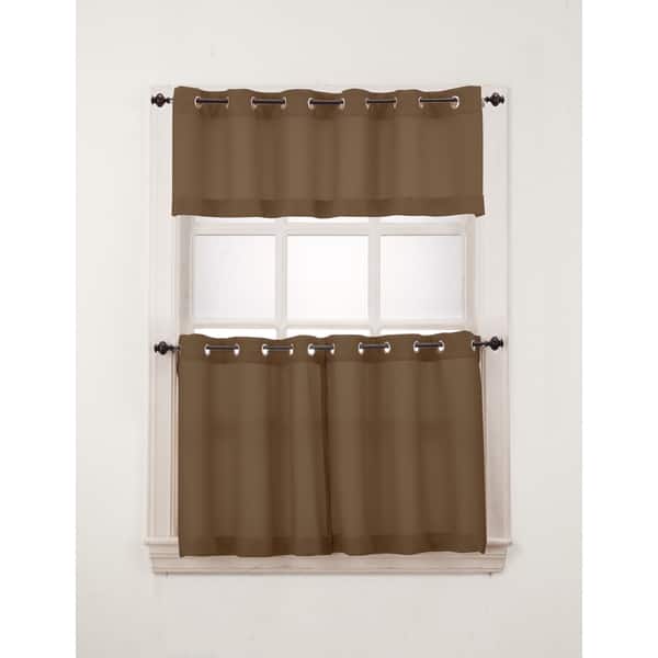 Copper Grove Speedwell Grommet Window Valance - Bed Bath & Beyond ...