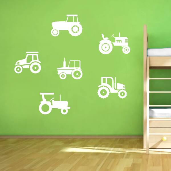 Tractors Large Wall Decals Set - Bed Bath & Beyond - 11724848