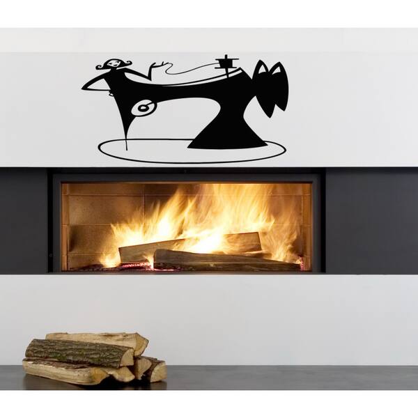 Sewing machine Wall Art Sticker Decal - Bed Bath & Beyond - 11725552