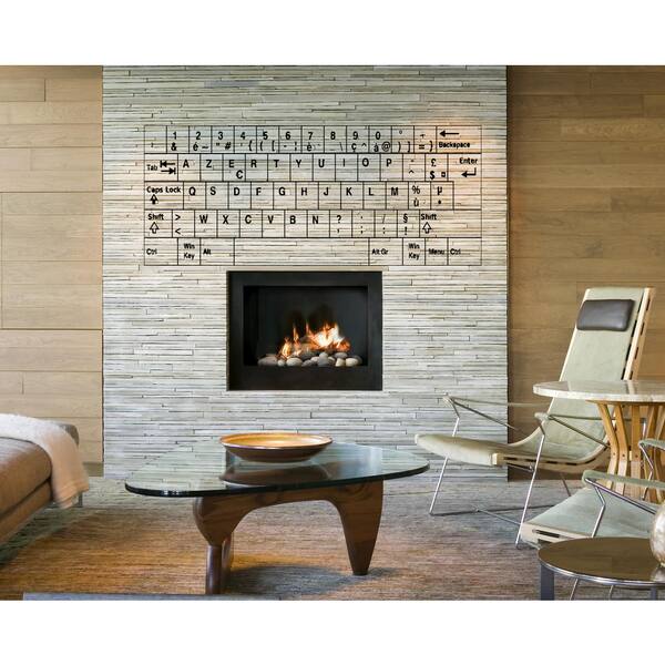 Computer keyboard on the wall Wall Art Sticker Decal - Bed Bath ...