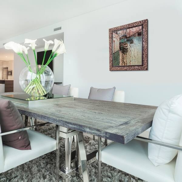 Egon Schiele 'Harbor of Trieste, 1907' Hand Painted Framed Canvas Art ...