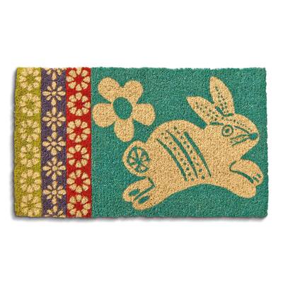 TAG Bunny Hop Coir Mat - Overstock - 11735824