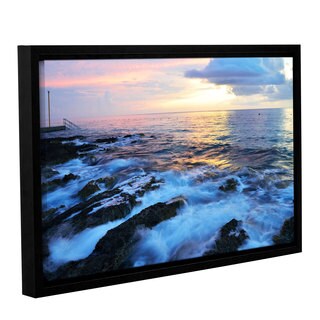Kathy Yates's 'Paraiso Reef' Gallery Wrapped Floater-framed Canvas ...