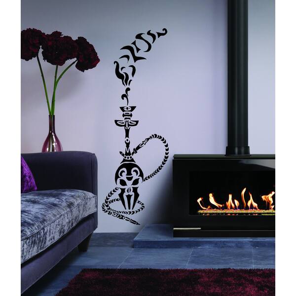 Beautiful hookah Wall Art Sticker Decal - Bed Bath & Beyond - 11746043