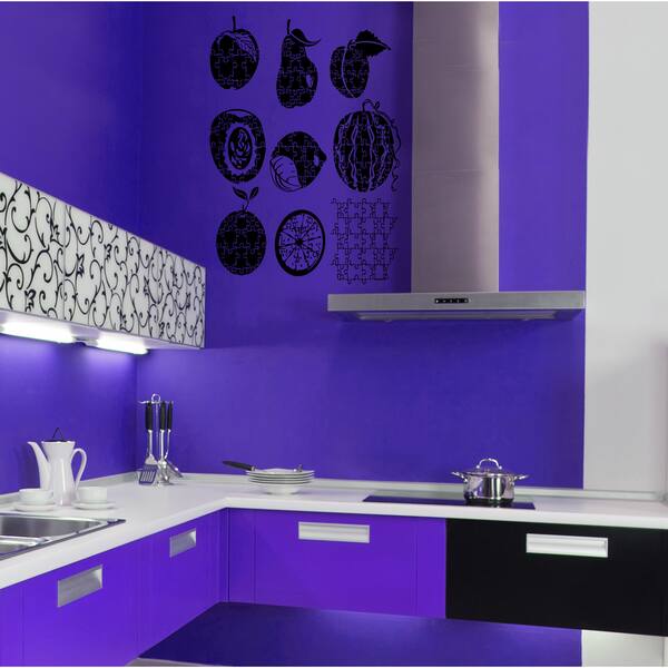 Grapes grape Nature fruits kitchen Wall Art Sticker Decal - Bed Bath ...