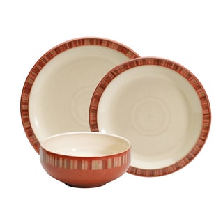Denby Fire Stripes 12-piece Dinnerware Set - Bed Bath & Beyond - 11764395