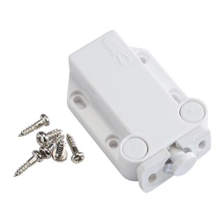 Sugatsune LAMP Non-Magnetic Touch Latch Safe Push Latch White - Bed ...