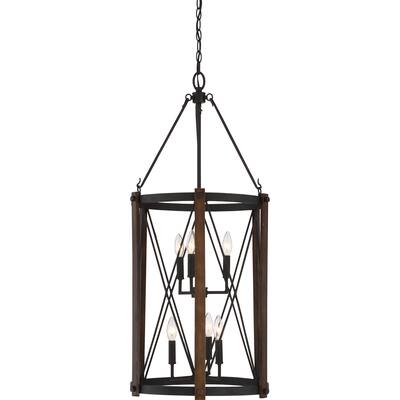 Quoizel Baron 6-light Cage Chandelier - Overstock - 11773641