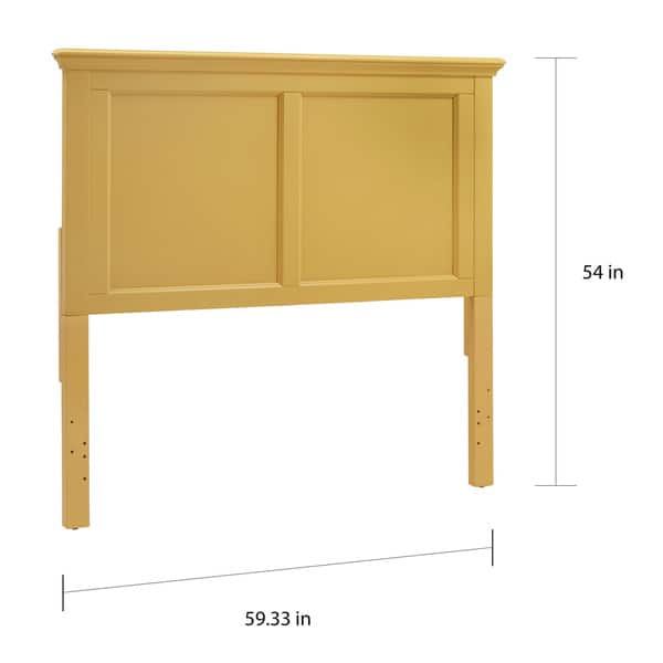 Preston Full-sized Wood Panel Headboard Bed by iNSPIRE Q Junior - Bed ...