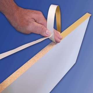 FastCap 50-foot White 15/16-inch Wide FastEdge PVC Edgebanding - Bed ...