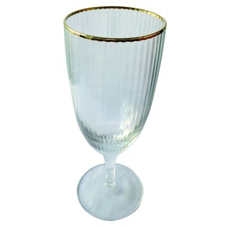 Gold-rim Optic Goblet (Purchase Minimum of 4) - Bed Bath & Beyond ...
