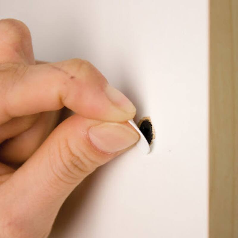 FastCap White 9/16-inch 53-pack Self-adhesive Screw-cap Covers ...