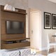 Manhattan Comfort City 1.2 Floating Wall Theater Entertainment Center ...