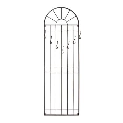 Trendy Metal Wall Hook Panel - Overstock - 11829889