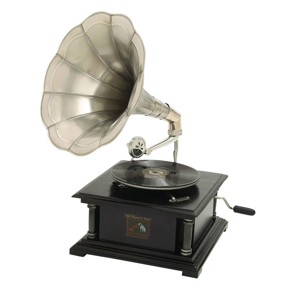 Shop Wood Gramophone 26 inches high x 14 inches wide Unique Home ...
