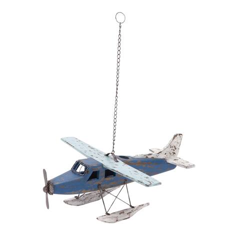 Classy Styled Fancy Wood Airplane - Overstock - 11834979