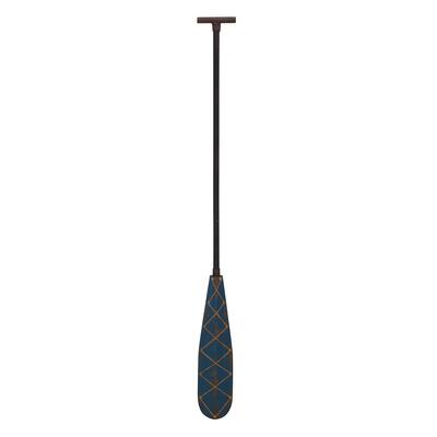 Simple And Stunning Wood Metal Oars Decorative - Overstock - 11838093