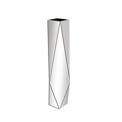 The Binary Wood Mirror Vase - Overstock - 11839582