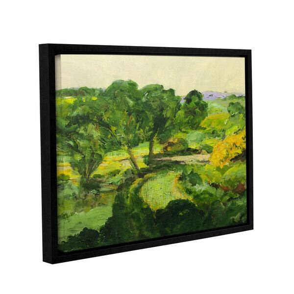 Allan Friedlander's 'Coton In The Elms' Gallery Wrapped Floater-framed ...