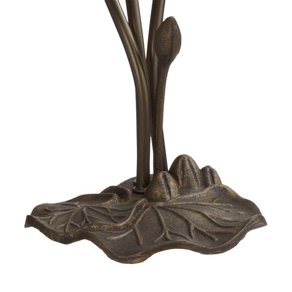 Copper Grove Carnach Purple and Green Mercury Glass 3 Lily Downlight ...