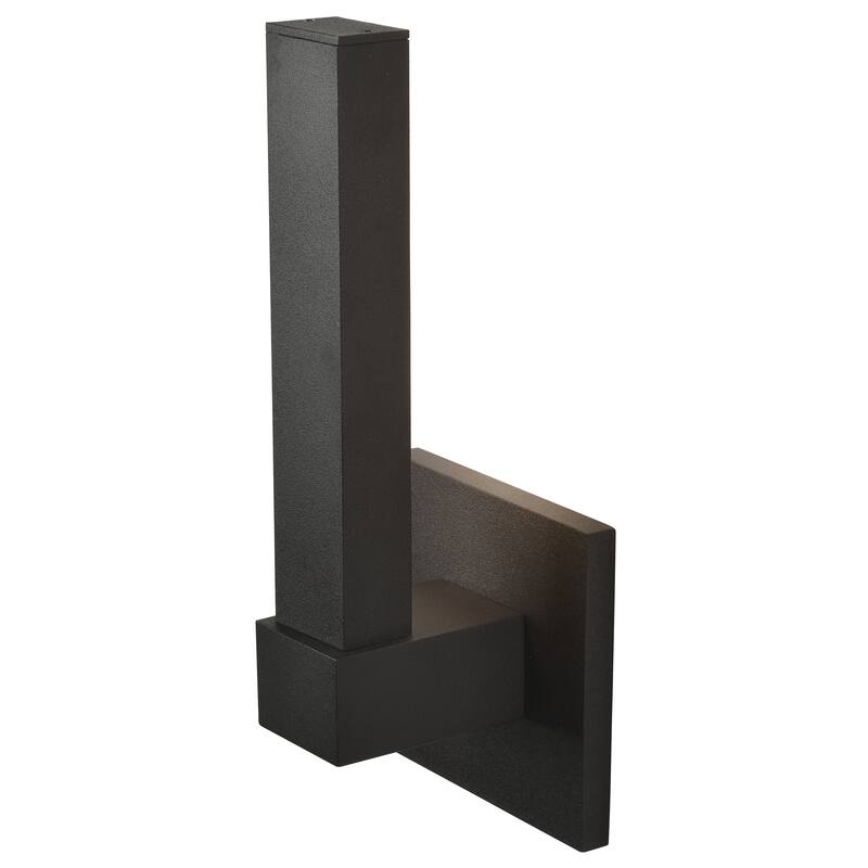 Access Lighting Vertical Black LED Outdoor Wall Light - Overstock ...