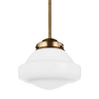 Feiss LED Pendant Aged Brass Pendant - Bed Bath & Beyond - 11858487
