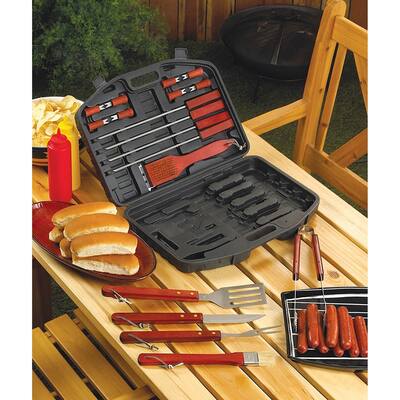 All-in-one 18-piece Barbecue Kit - Overstock - 11858990